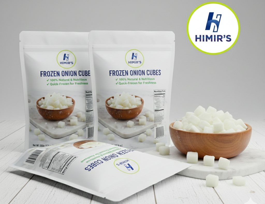 HIMIR AGRO | Frozen Onion Cubes Manufacturer In Pune